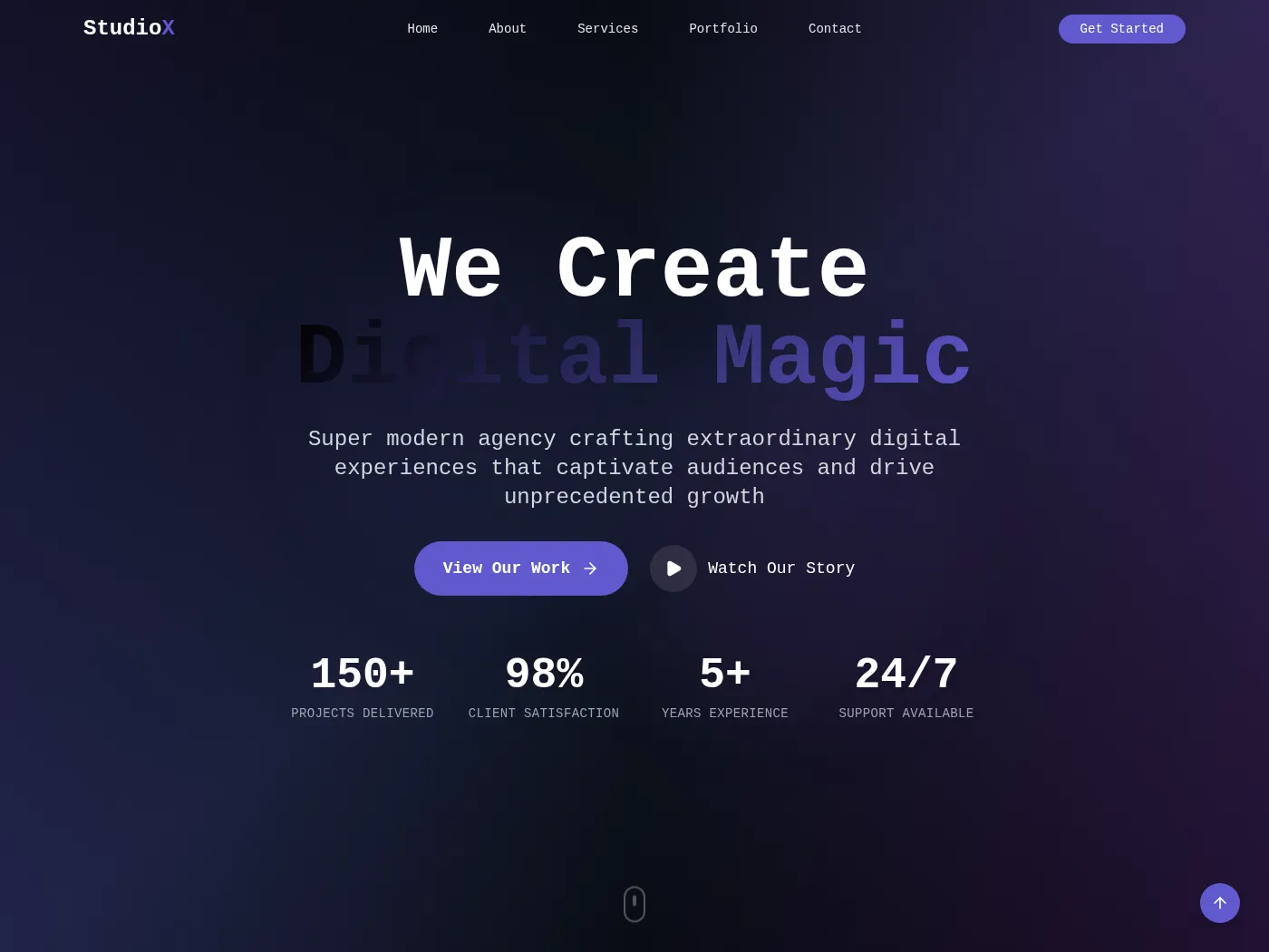 Super Modern Website Agency Portfolio