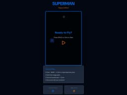 Superman Flappy Game