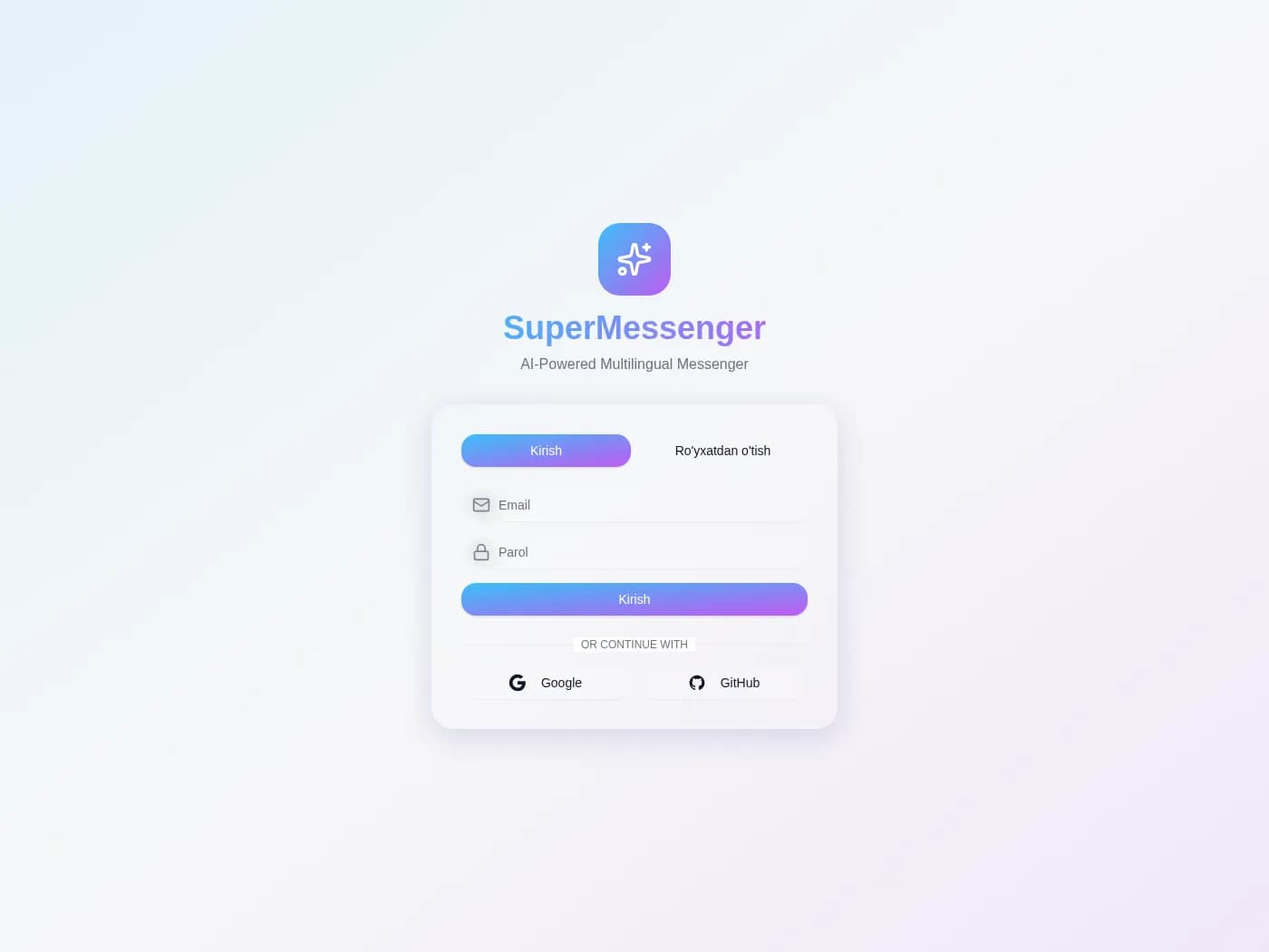 SuperMessenger: AI-Powered Multilingual Chat Platform