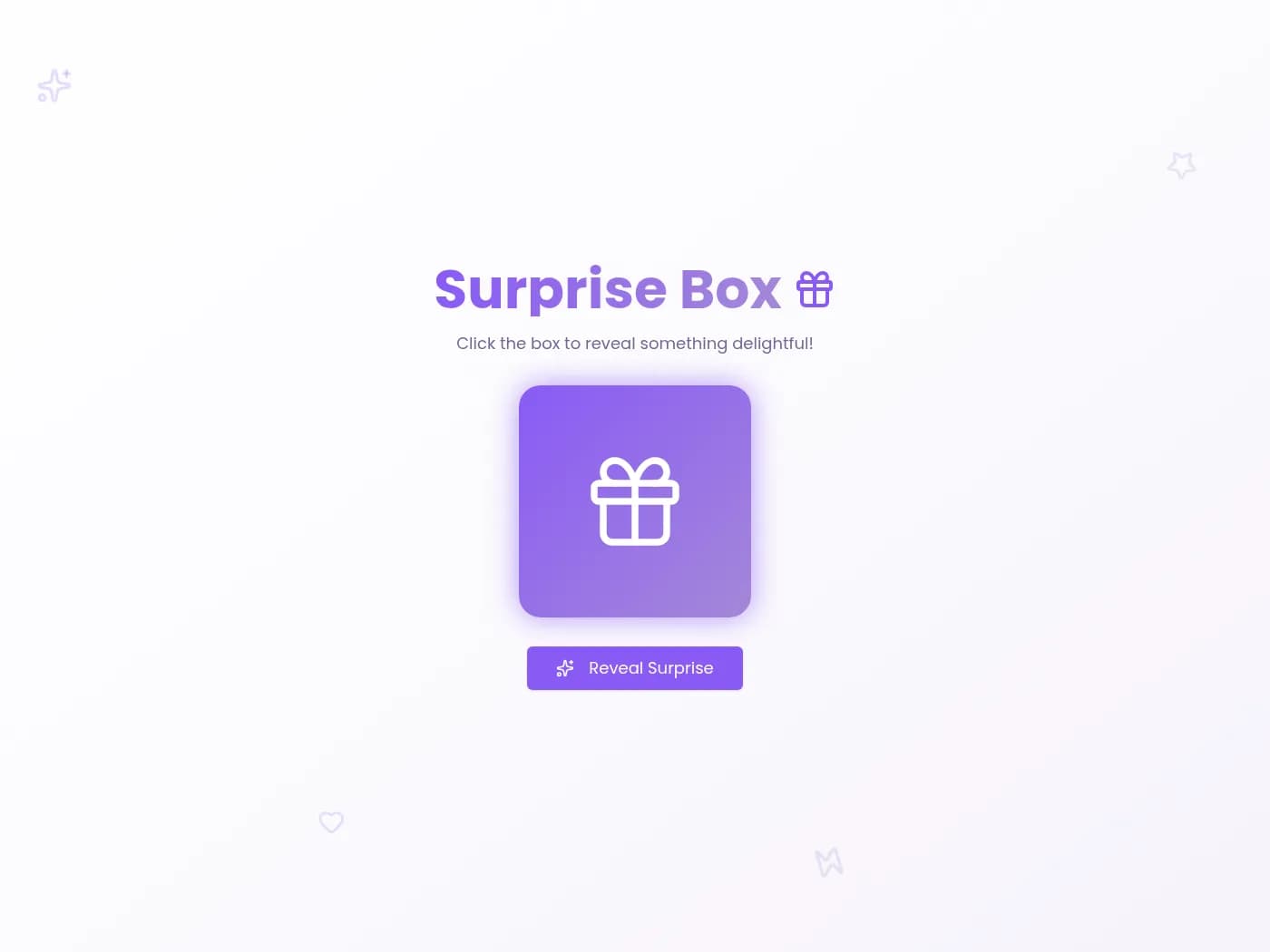 Surprise Simple Web App
