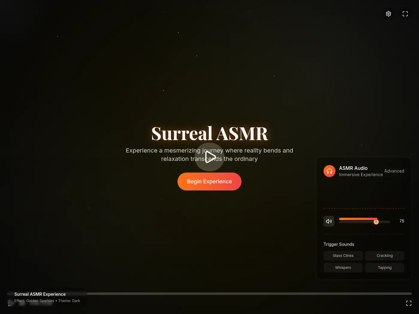 Surreal ASMR Video Experience