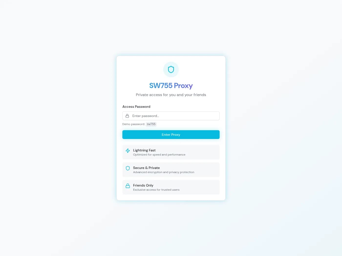 SW755 Proxy Hub
