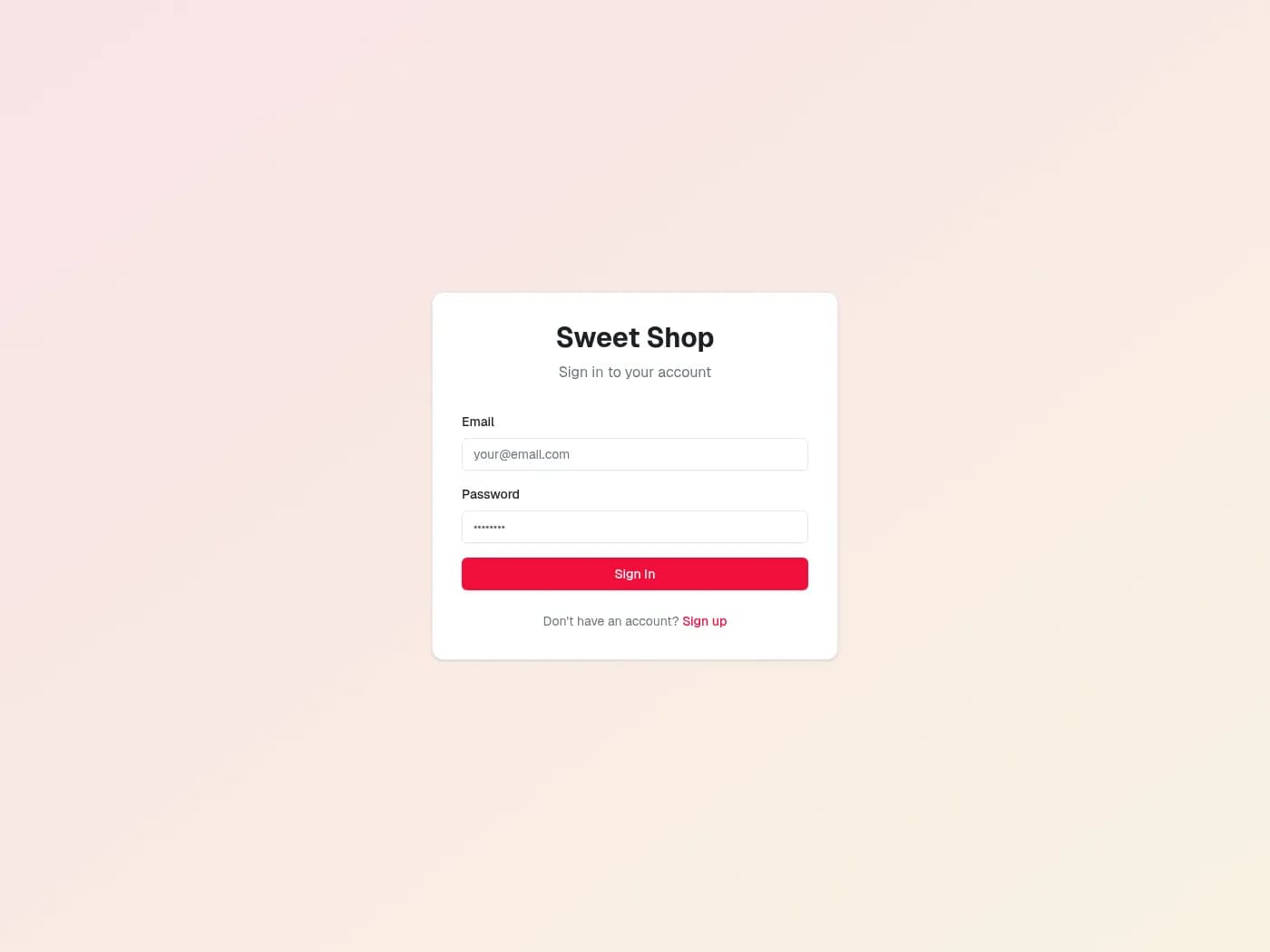 Sweet Shop Management System with TDD and AI Co-Authorship