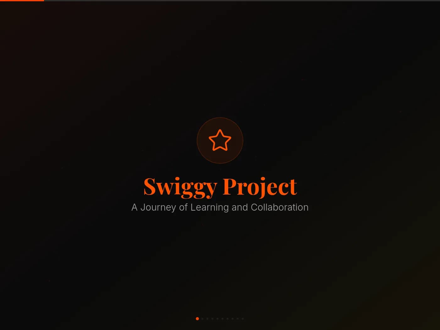 Swiggy Project – A Journey of Learning and Collaboration