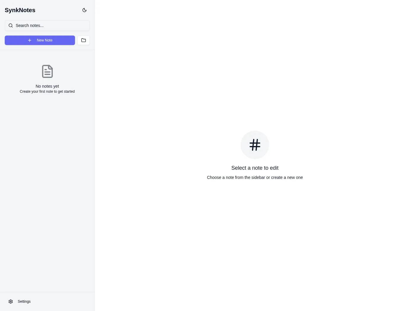 SynkNotes: An Offline-First, Multi-Platform Advanced Notes App