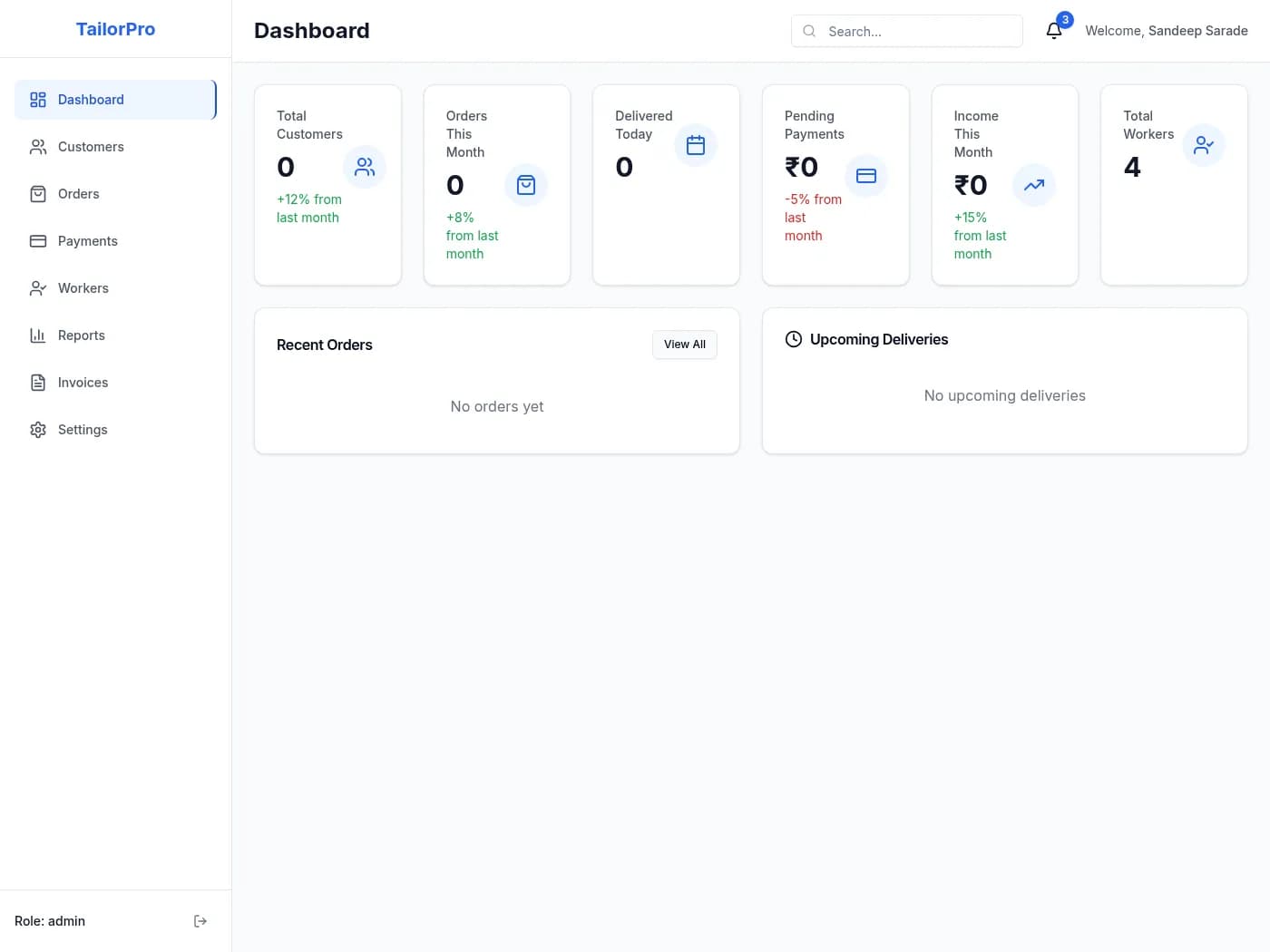 Tailor Management System - Comprehensive Web Platform for Tailoring Businesses