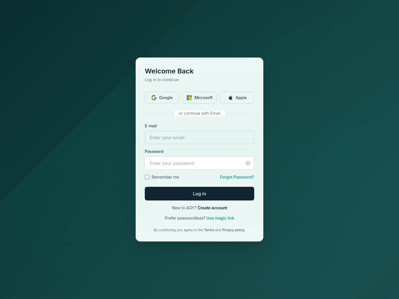 Tailwind CSS Login Page Clone