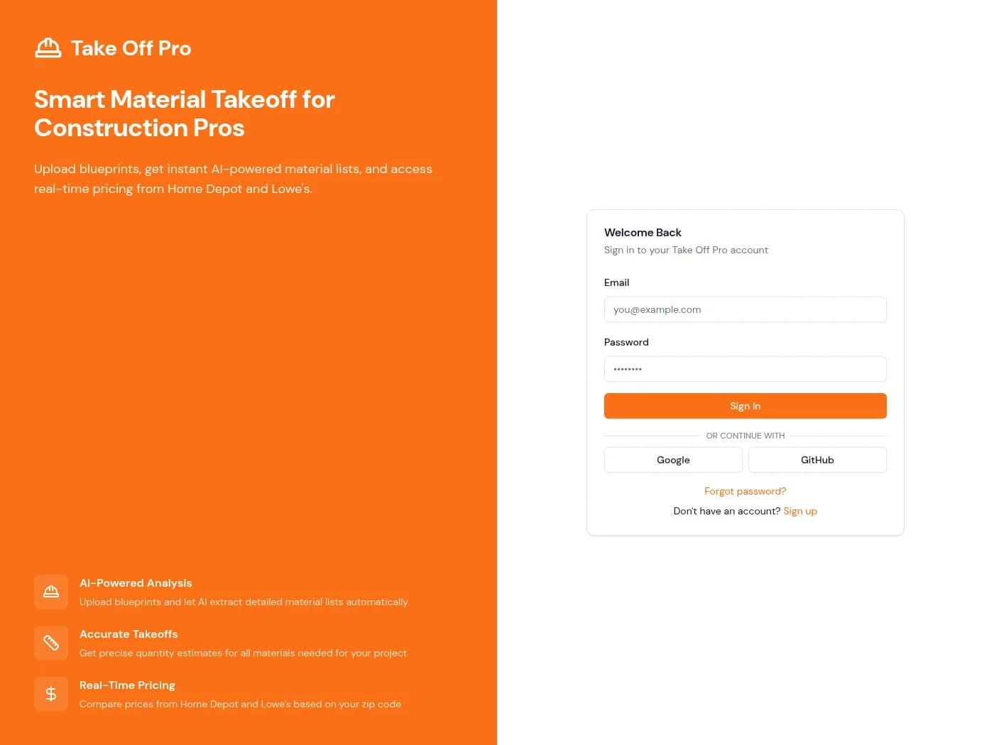 Take Off Pro – Smart Material Takeoff for Construction Pros