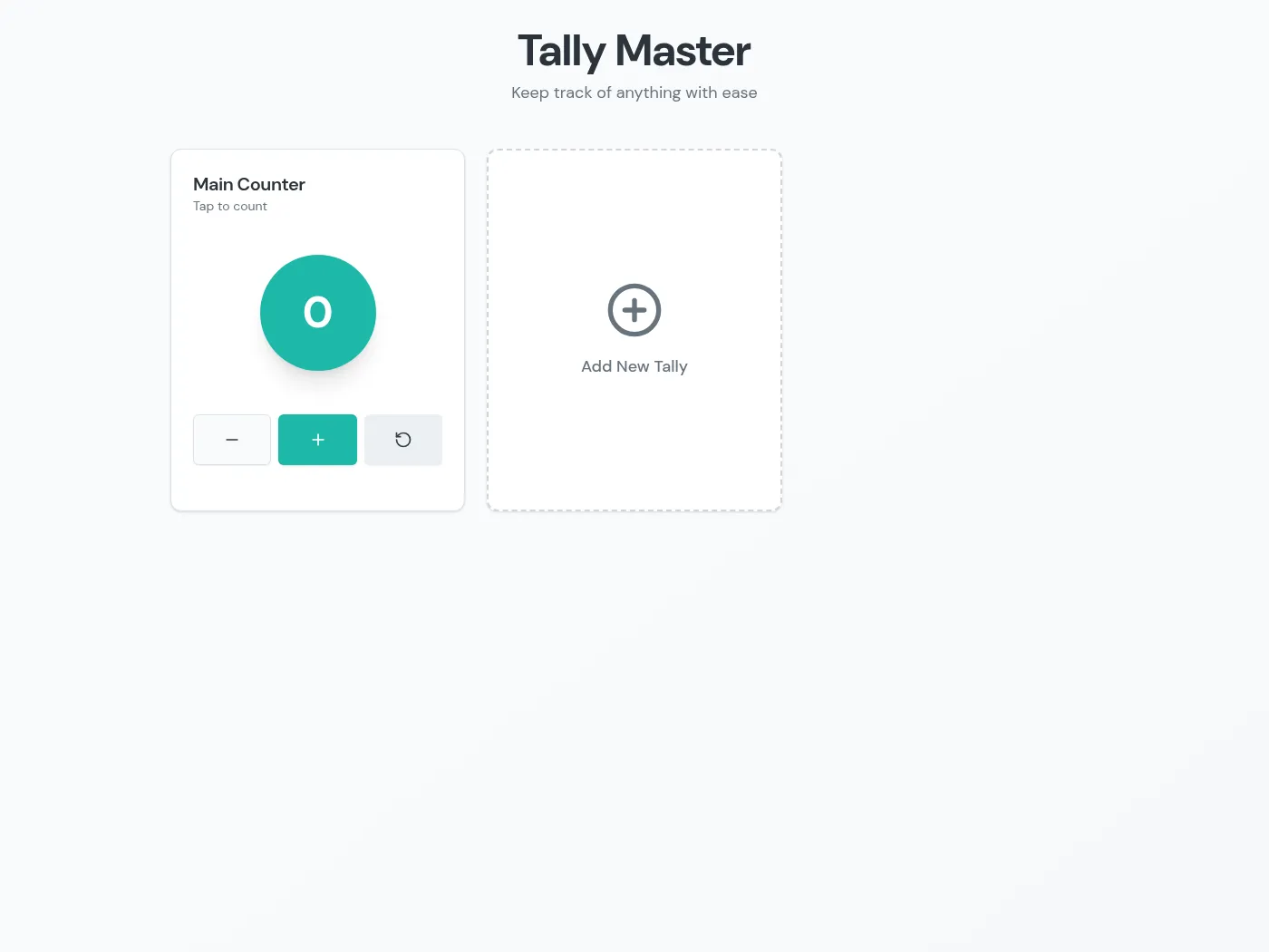 Tally Master