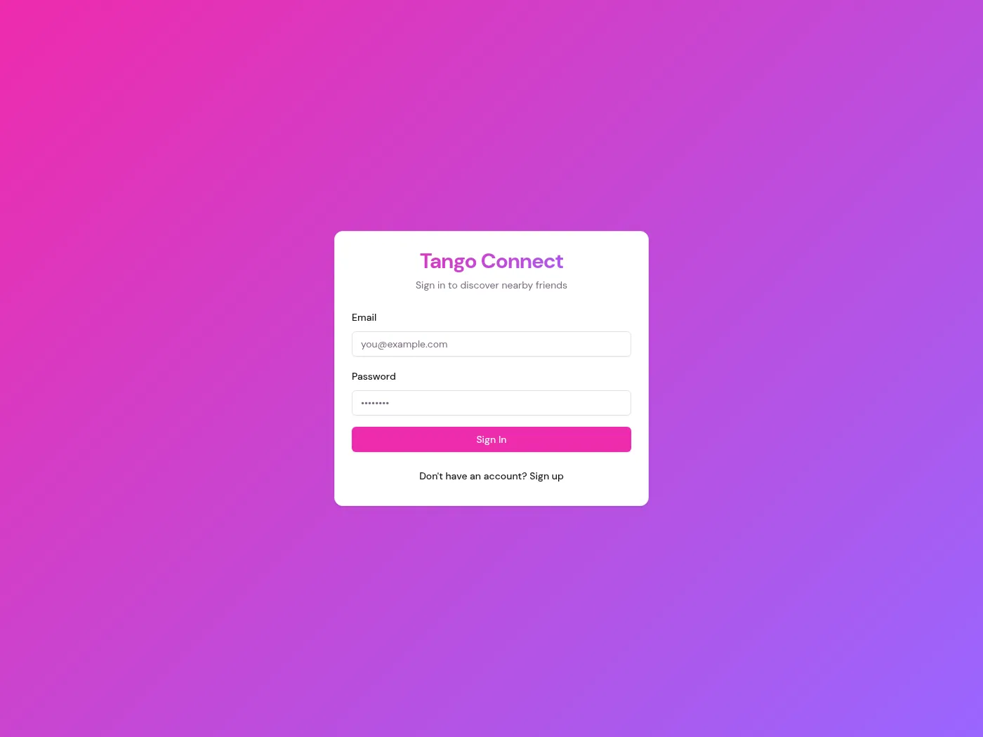 Tango Connect – Discover and Meet Nearby Friends Instantly