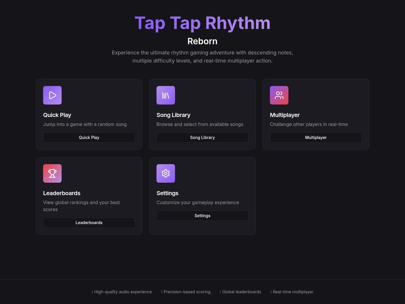 Tap Tap Rhythm Reborn: A Modern Tap Tap Revenge Clone