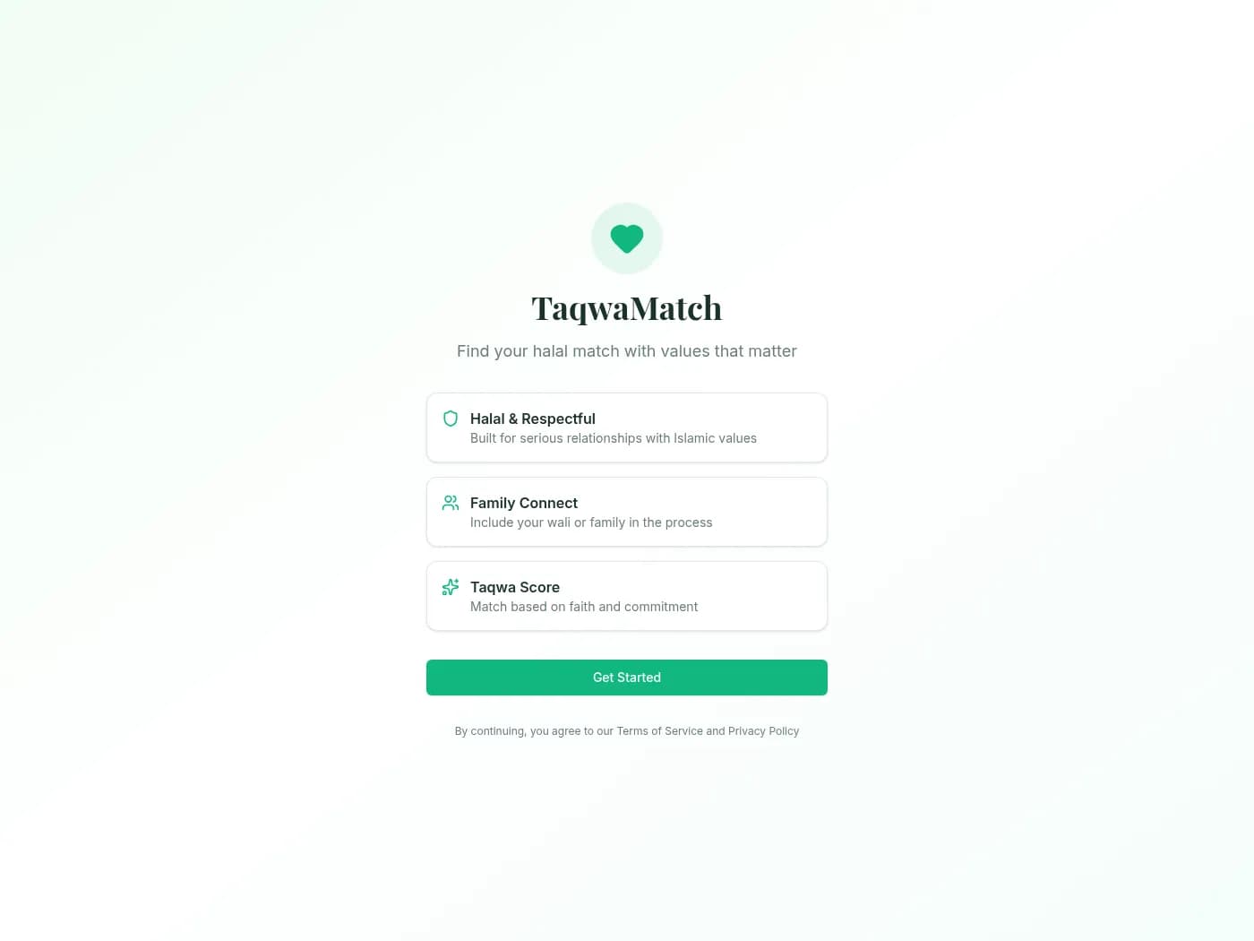 TaqwaMatch – A Modern, Culturally Respectful Muslim Dating Platform