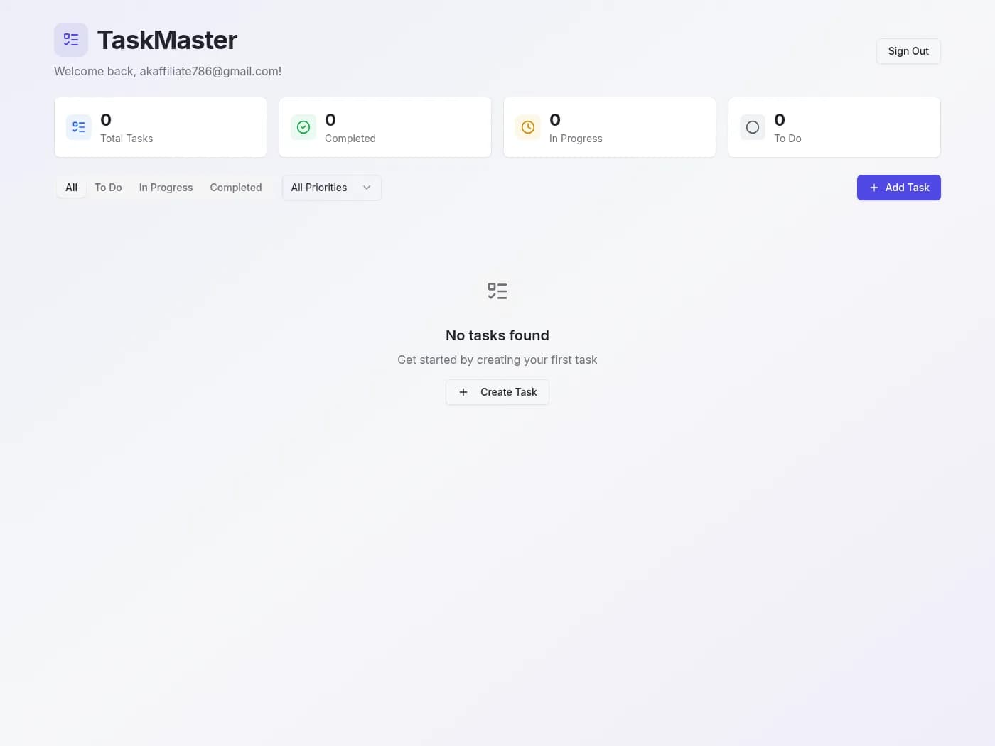TaskMaster: Smart Web-based Task Manager