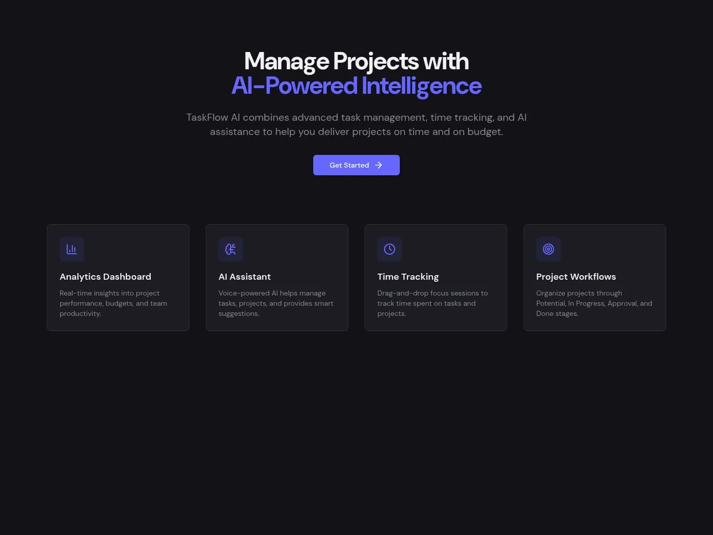 TaskFlow AI: Advanced Task, Project, and Client Management Suite