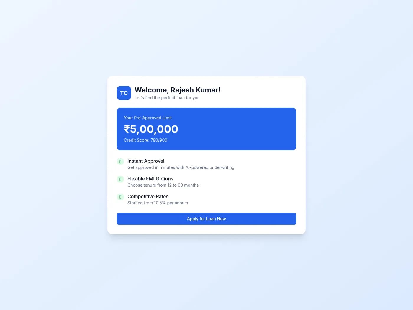 Tata Capital Agentic AI Loan Assistant