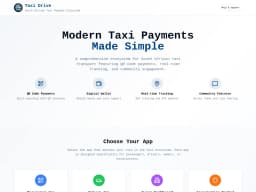 Taxi Drive: South African QR Taxi Payment Ecosystem