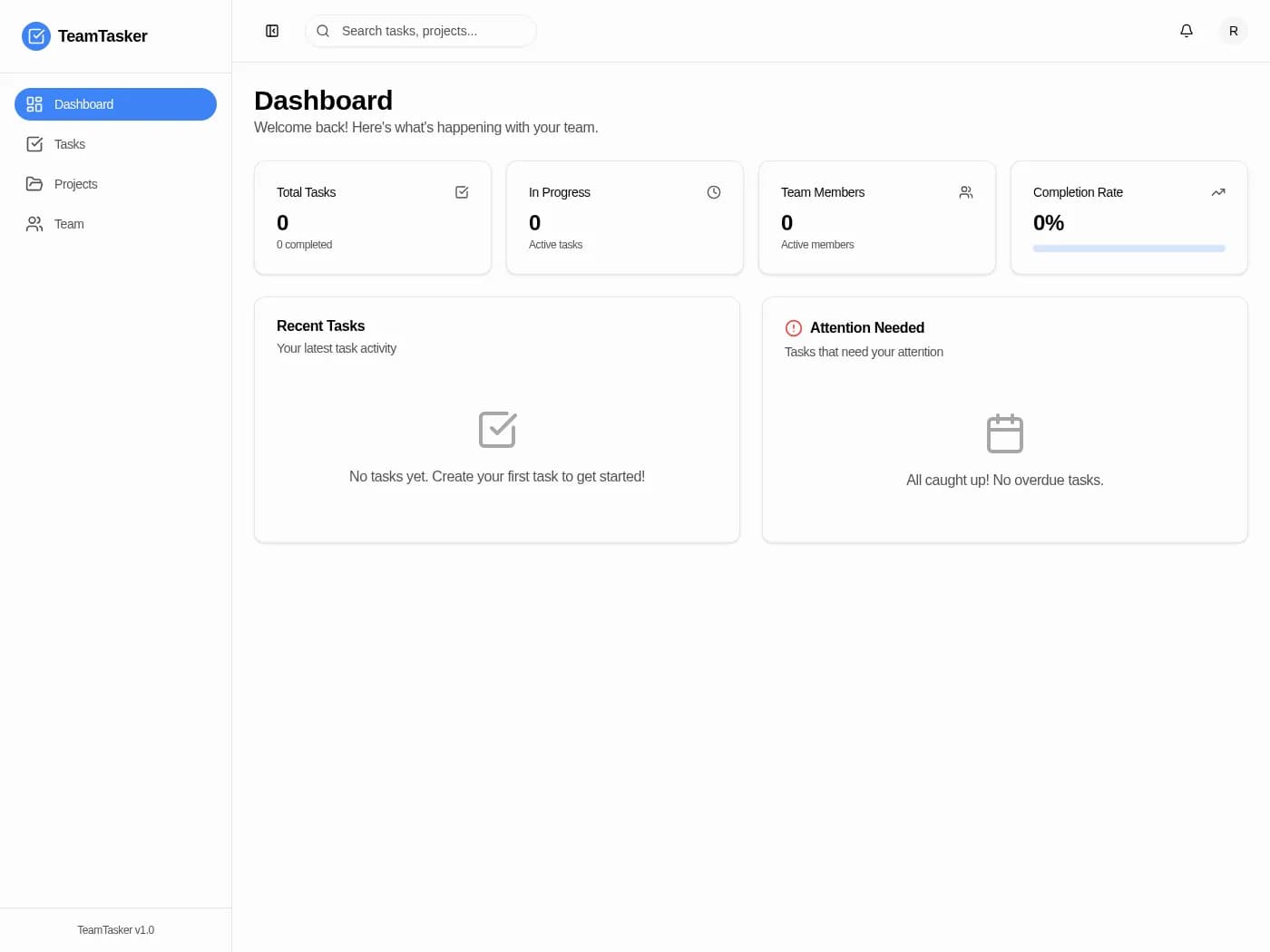 TeamTasker: Collaborative Task Management for Software Teams