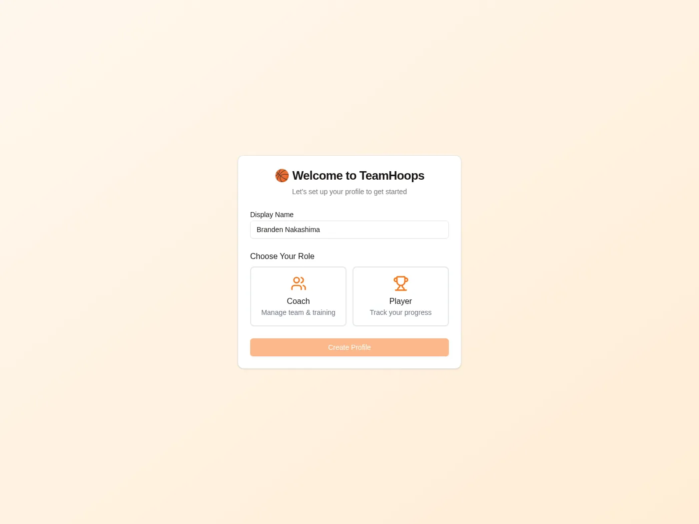TeamHoops: Youth Basketball Training & Communication Platform