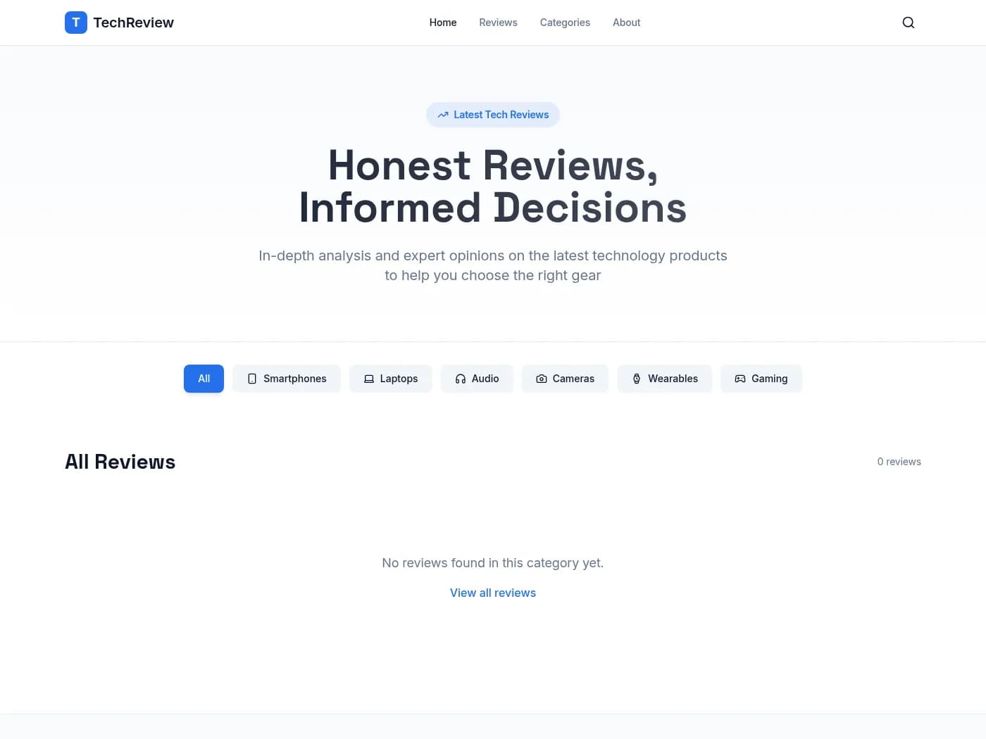 Tech Product Review Blog