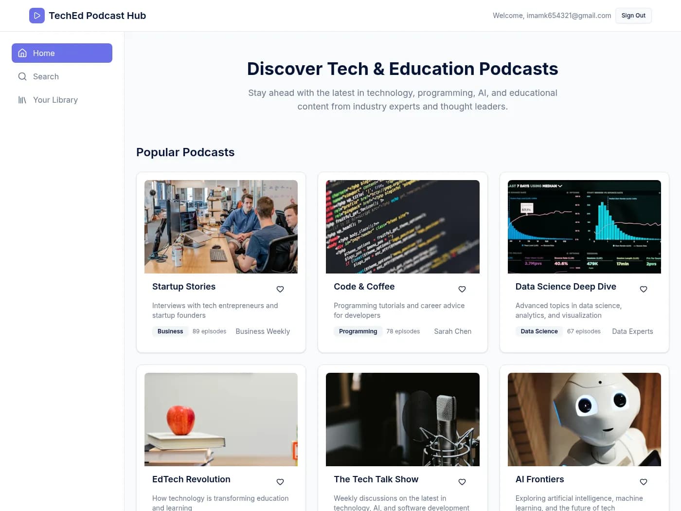 TechEd Podcast Hub