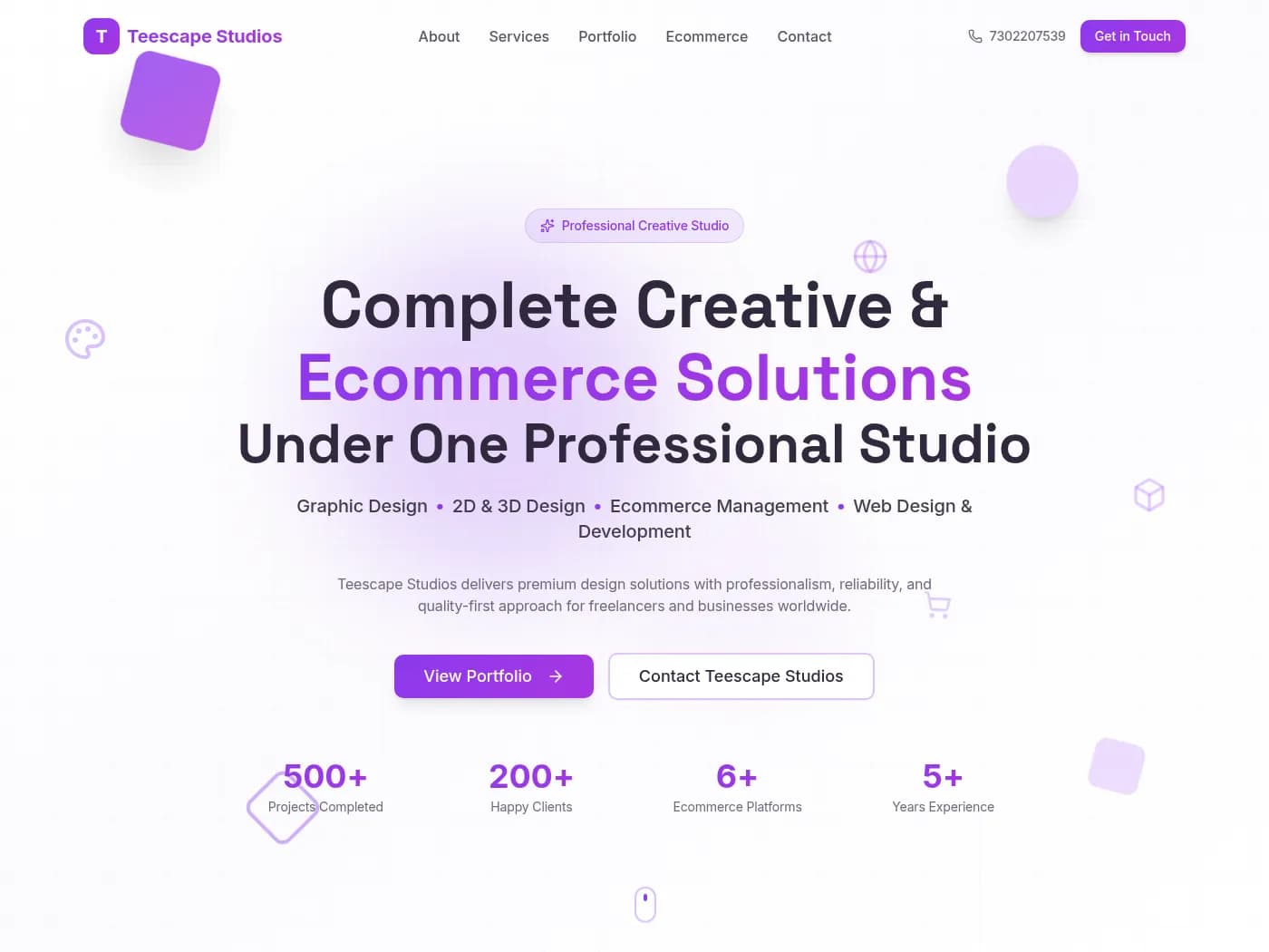 Teescape Studios Portfolio