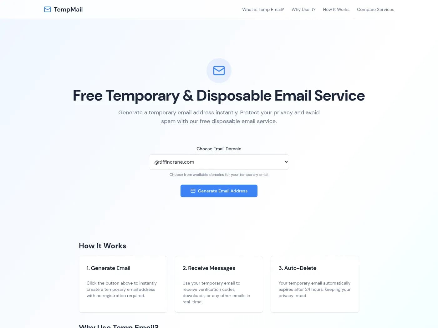 TempMail Clone: Real-Time Temporary Email Web App