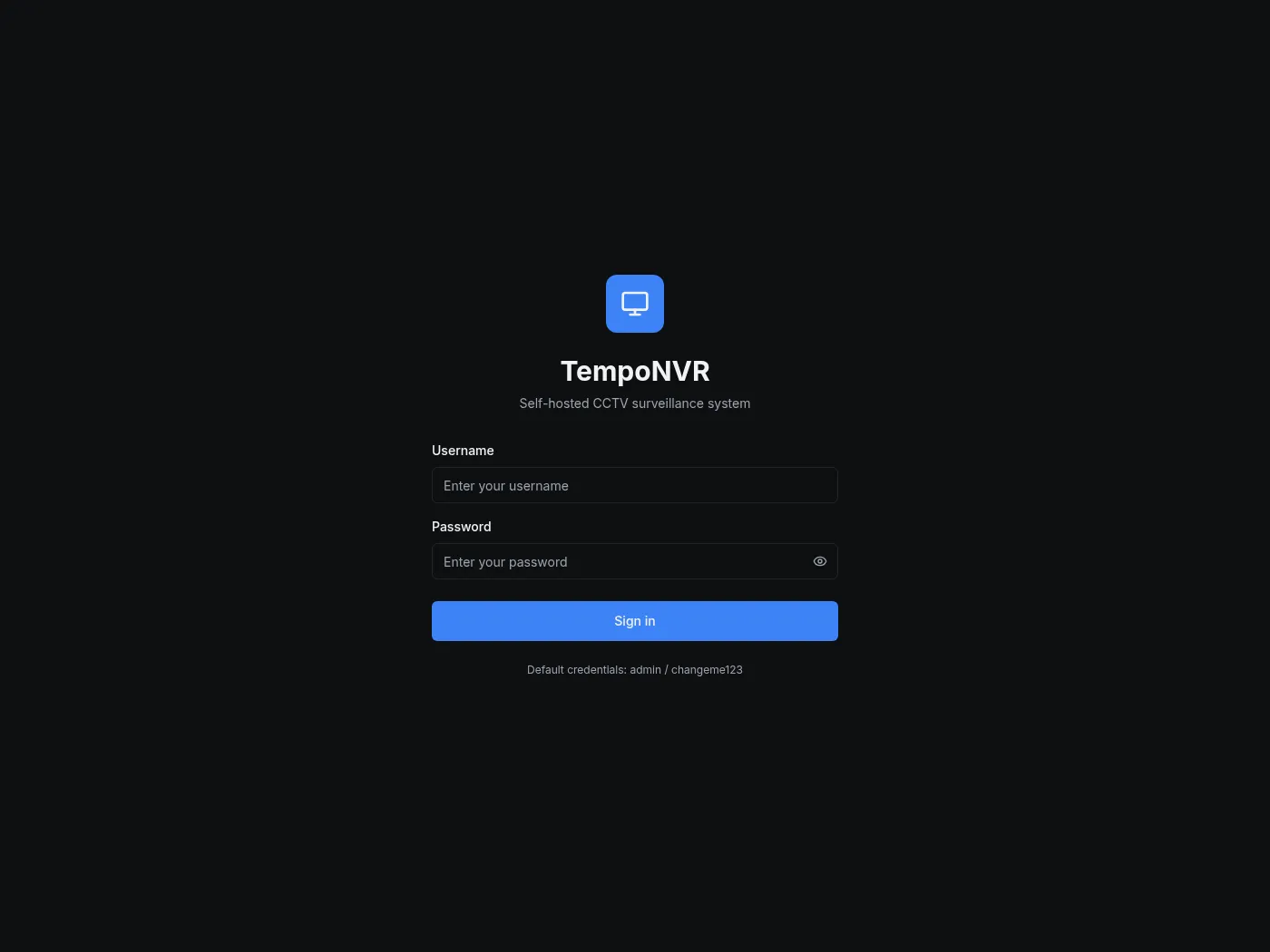 TempoNVR: Self-Hosted Web CCTV NVR with Timeline & AI Detection