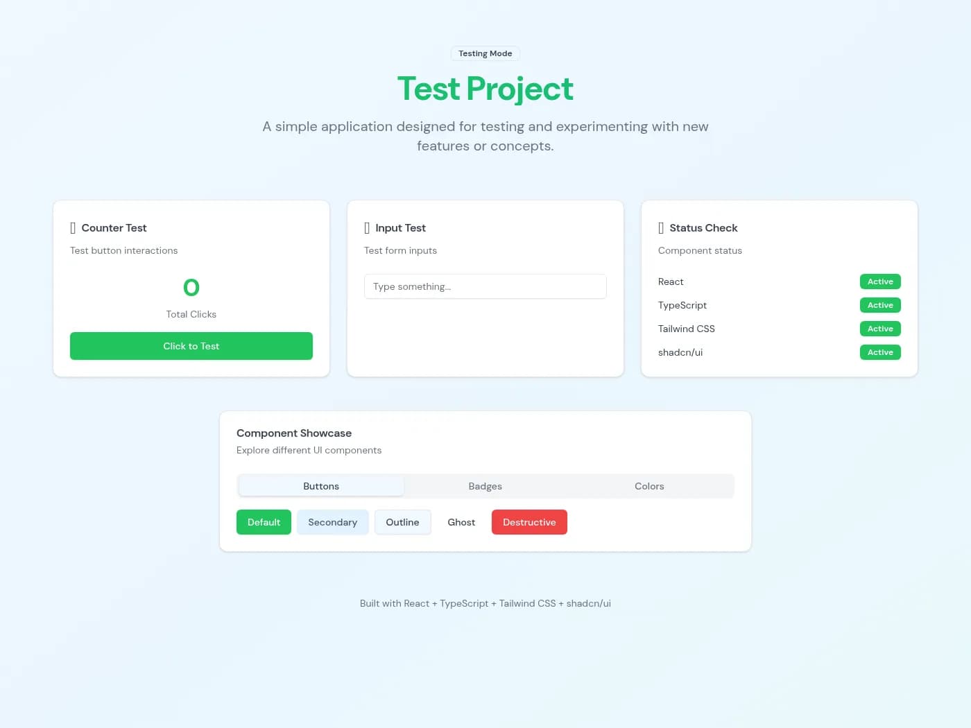 Test Project