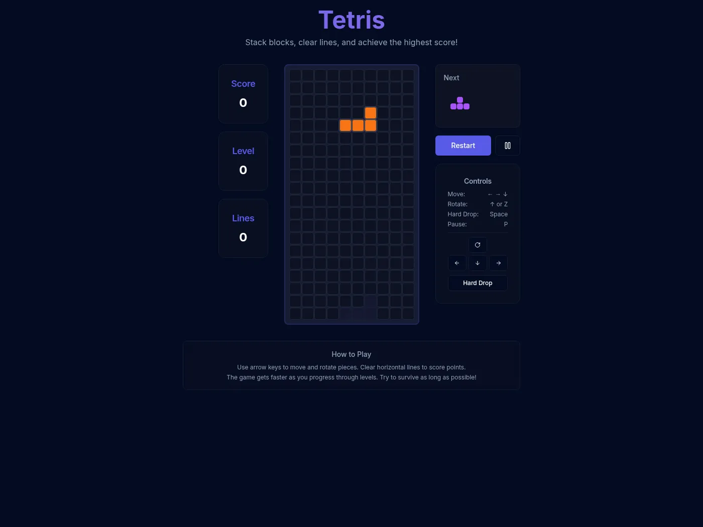 Tetris Block Puzzle Game