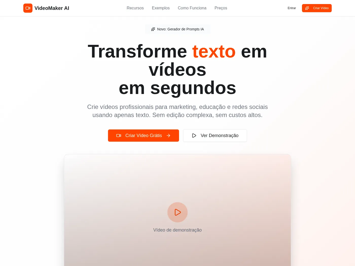Text-to-Video AI Platform for Creators and Marketers