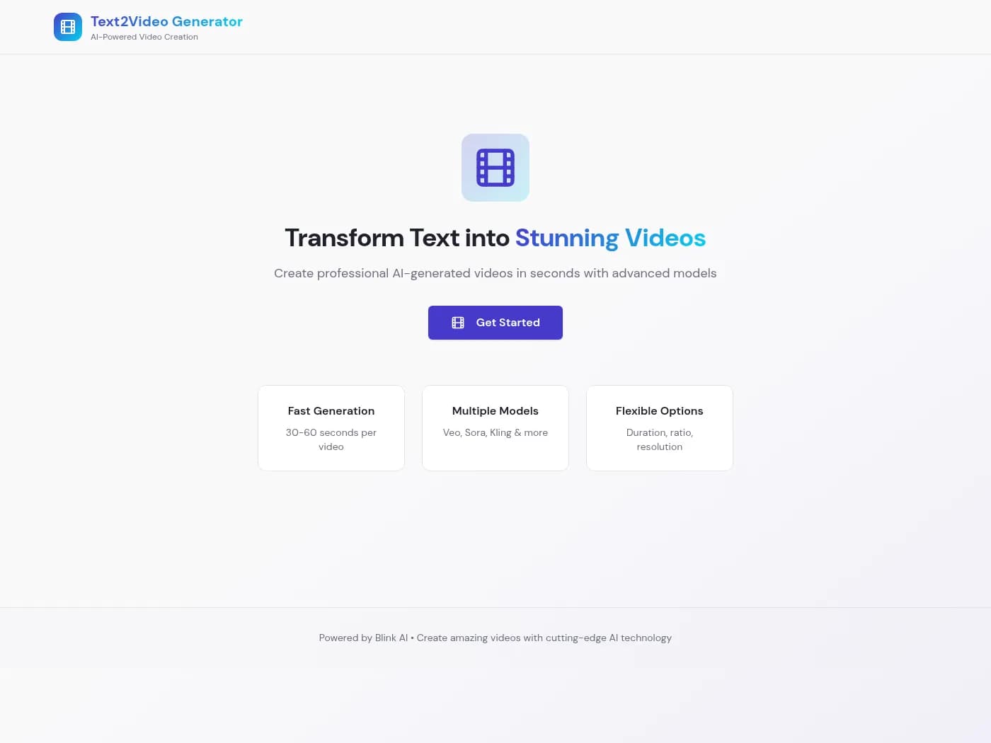 Text2Video Generator