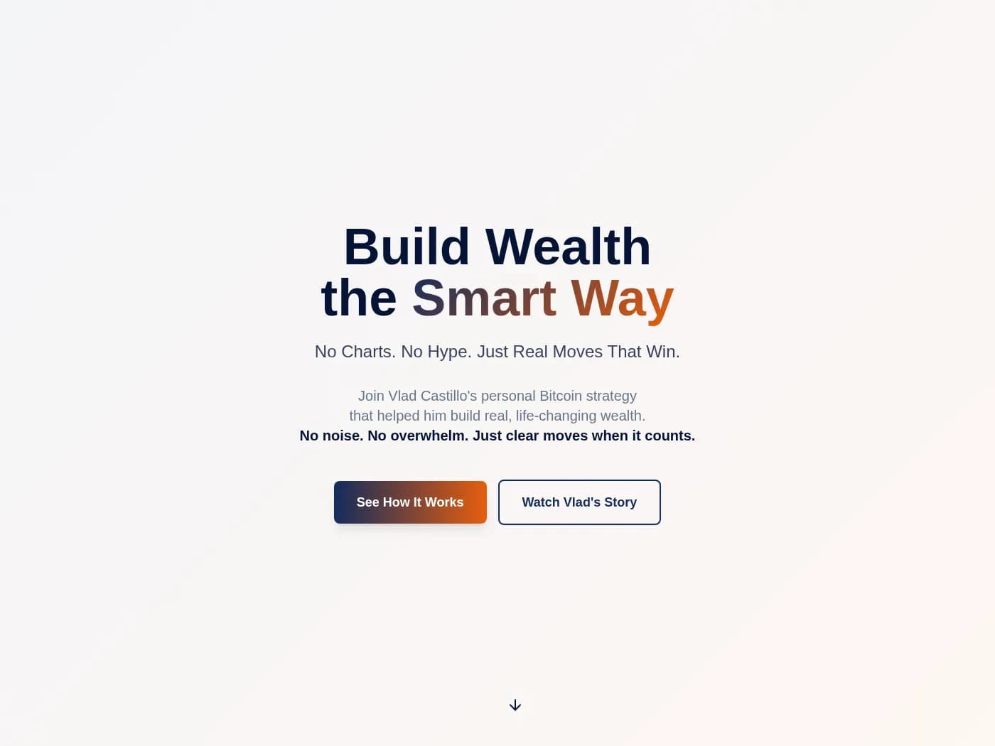 The Bitcoin Edge Landing Page