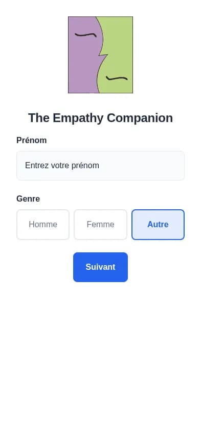 The Empathy Companion – Offline Daily Reflection App with Enterprise Access Codes and Web Backoffice
