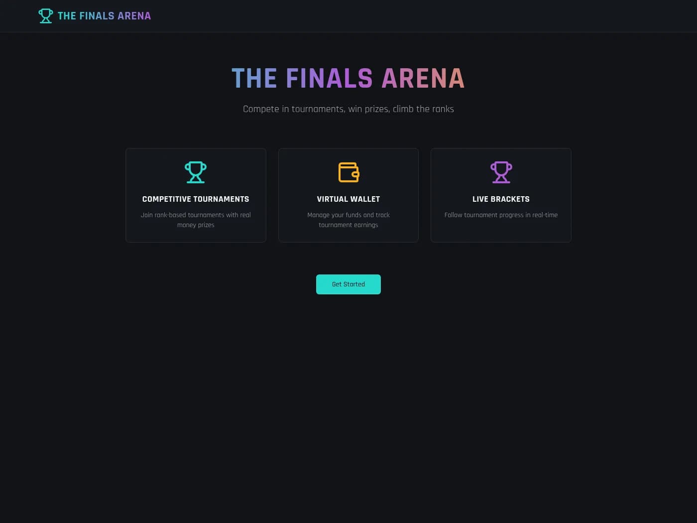 The Finals Tournament Platform