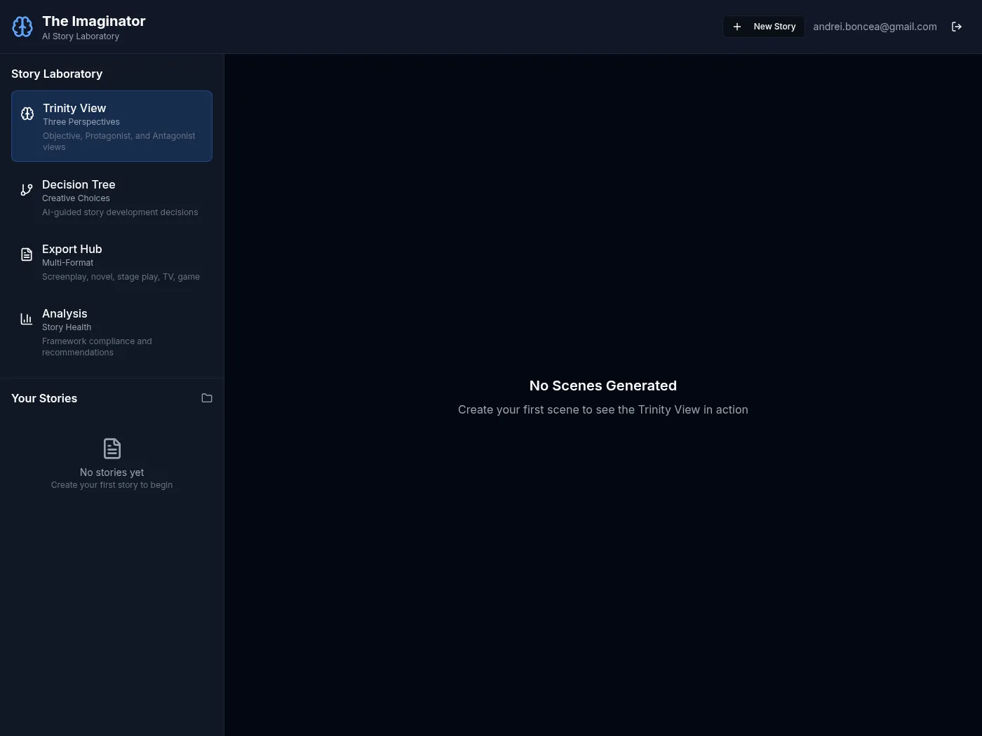 The Imaginator: AI Story Laboratory for Revolutionary Narrative Creation