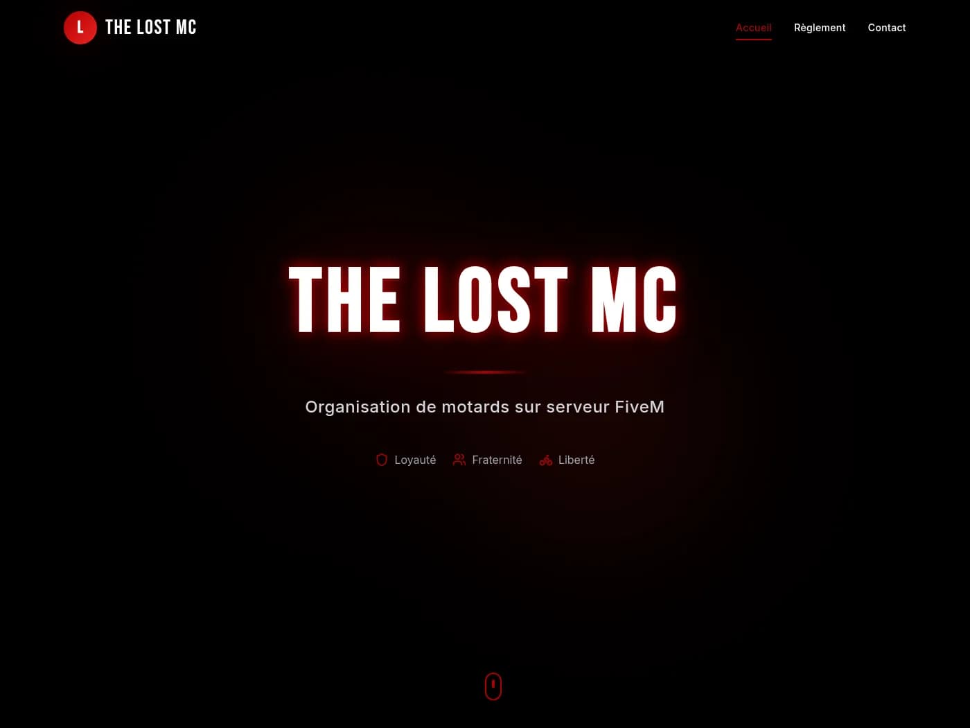 The Lost MC — Biker RP Club Web Showcase