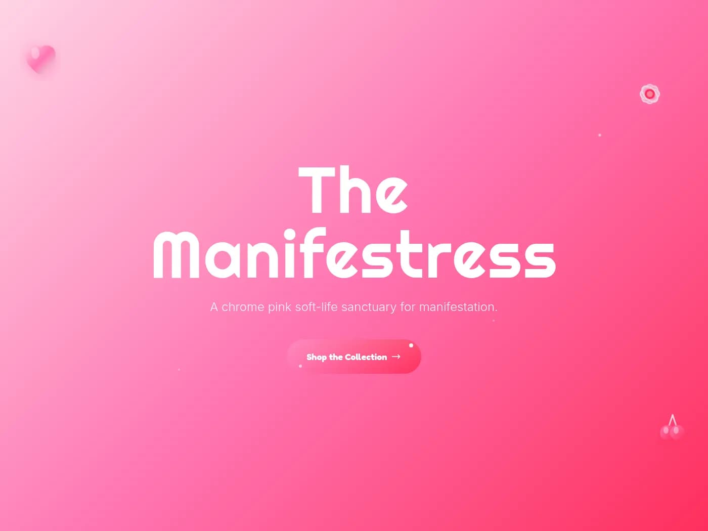 The Manifestress: A Hyper-Feminine Y2K Chrome Pink Sanctuary