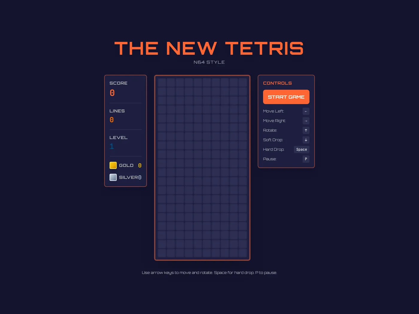 The New Tetris-Inspired Web Game