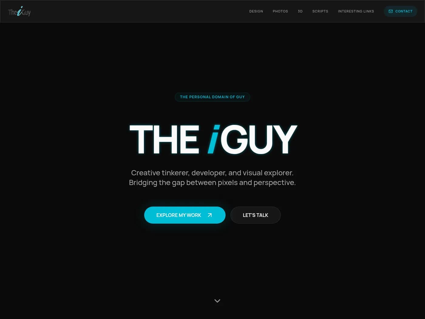 TheiGuy Personal Site