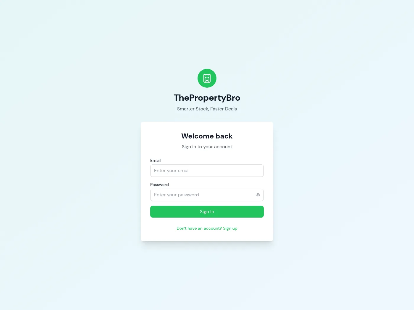 ThePropertyBro – Property Stock Management System