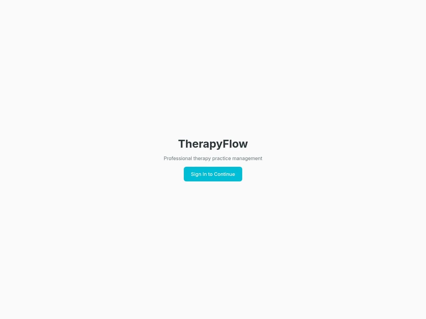 Therapist SaaS Platform
