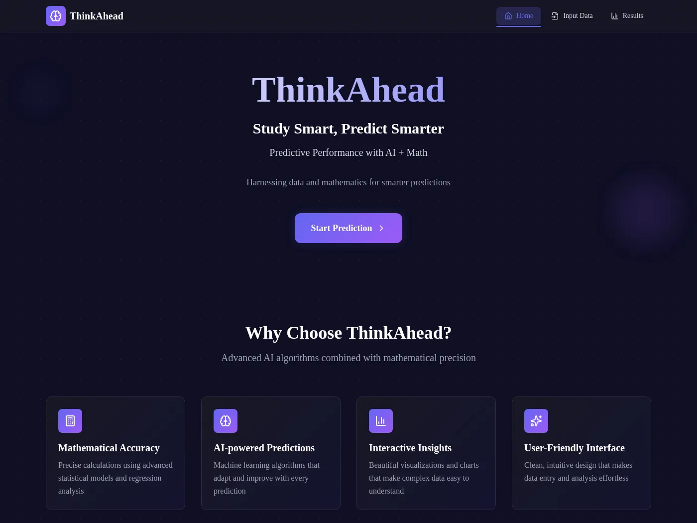 ThinkAhead: Study Smart, Predict Smarter