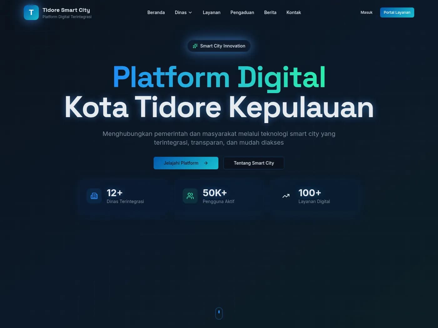 Tidore SmartCity Platform