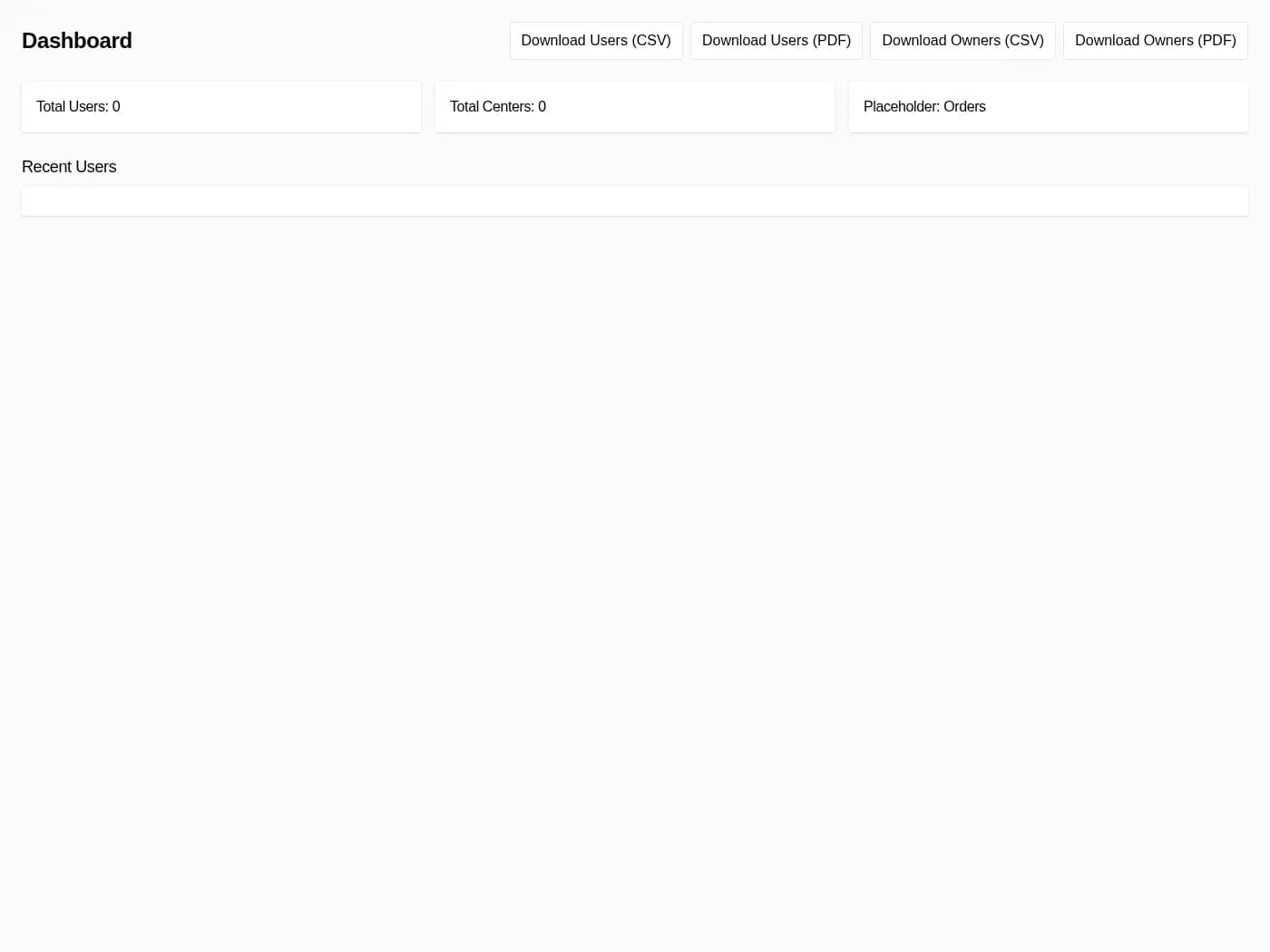 Tiffin Service Admin Panel & Management Suite