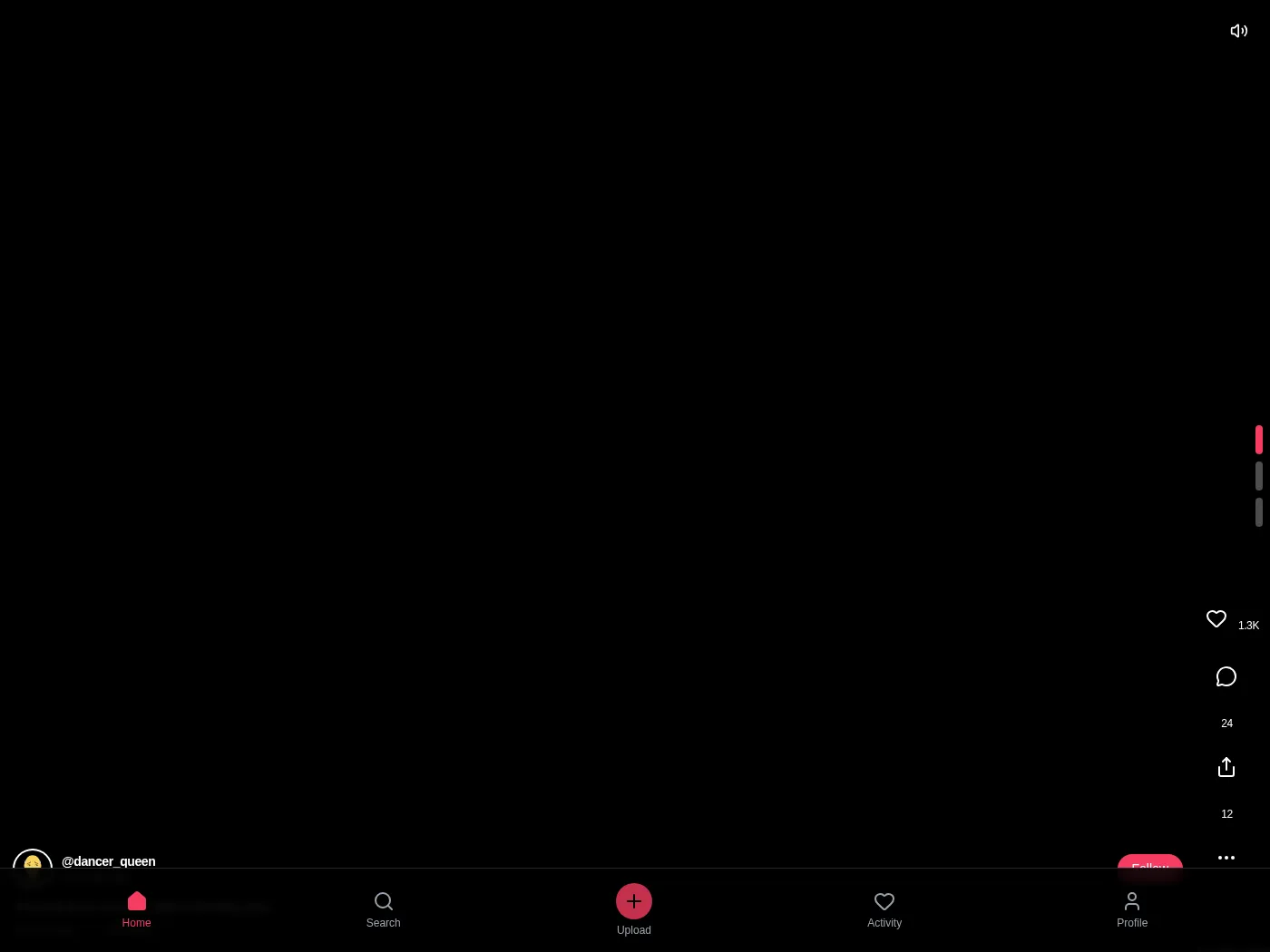 TikTok Clone with Enhanced Emoji Reactions