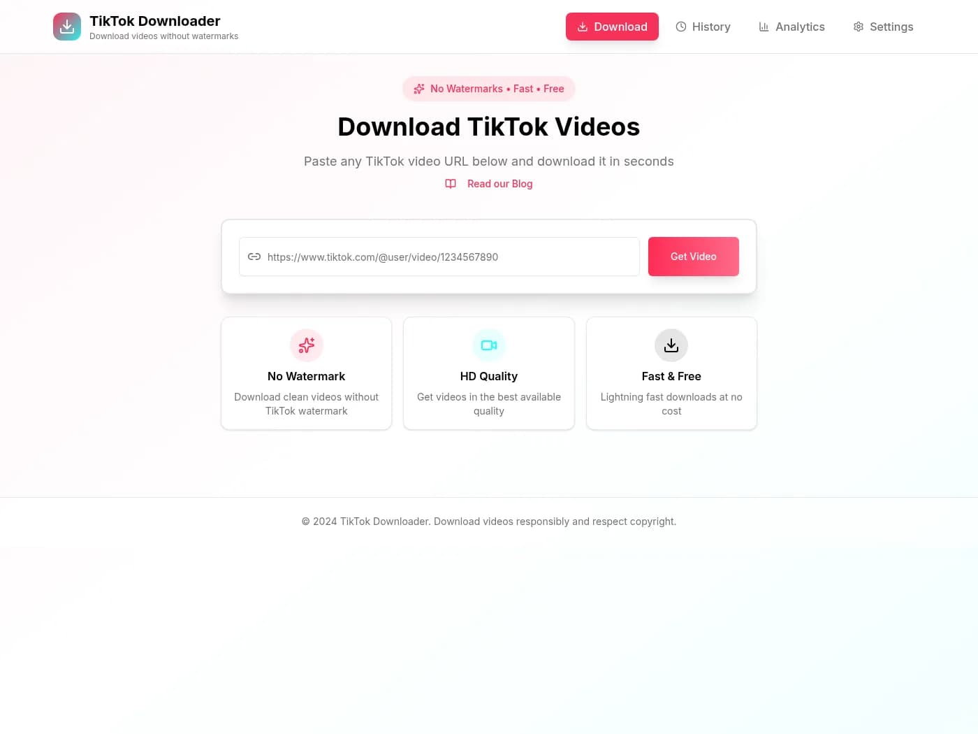 TikTok Video Downloader Plugin for WordPress