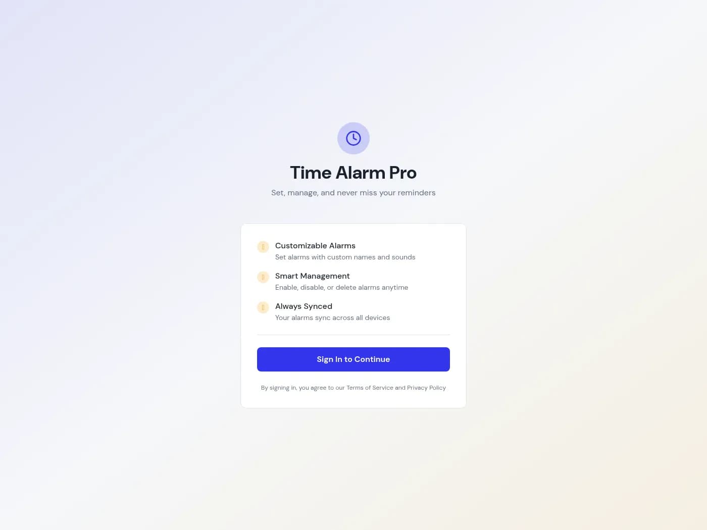 Time Alarm Pro