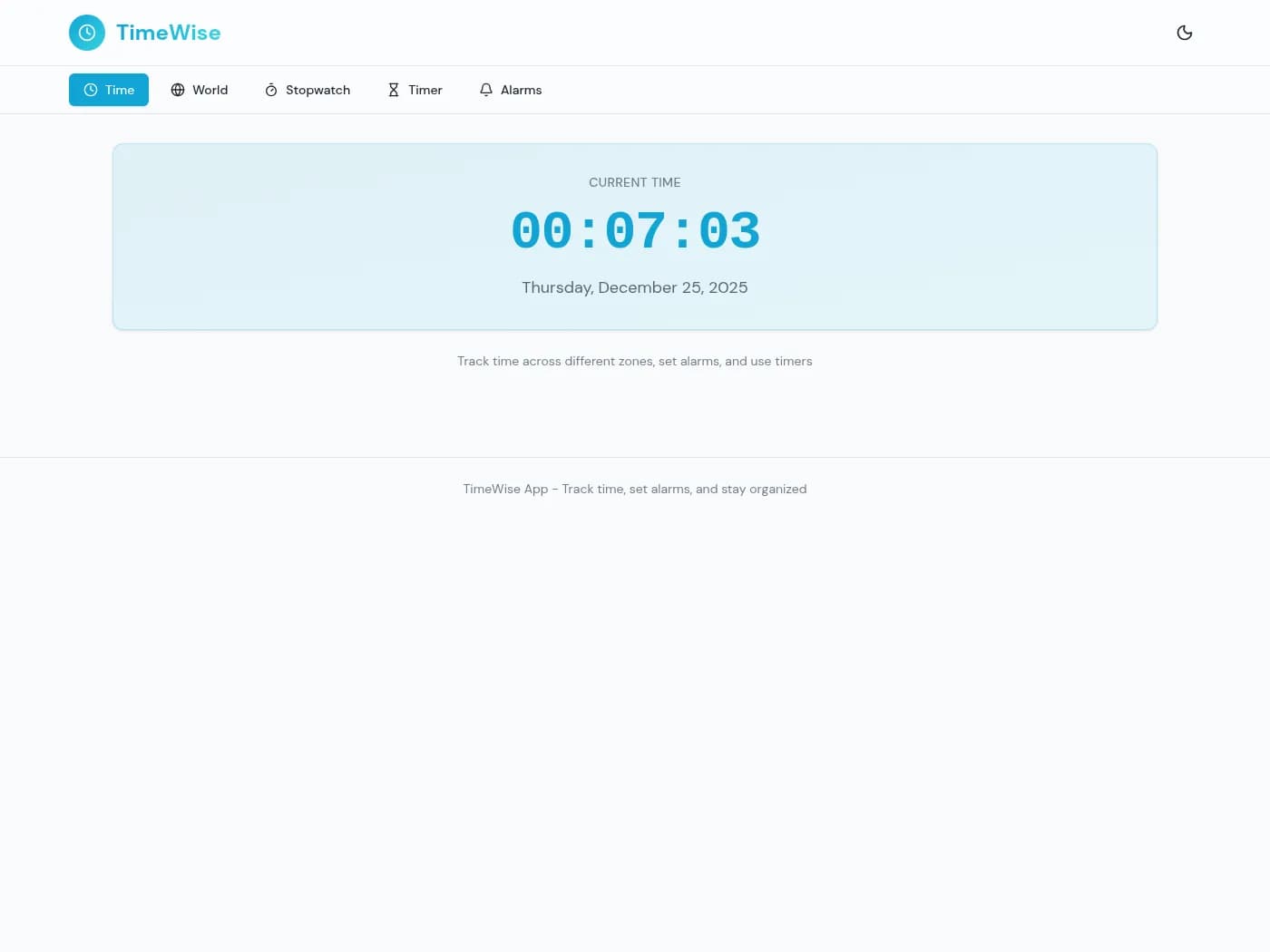 TimeWise App