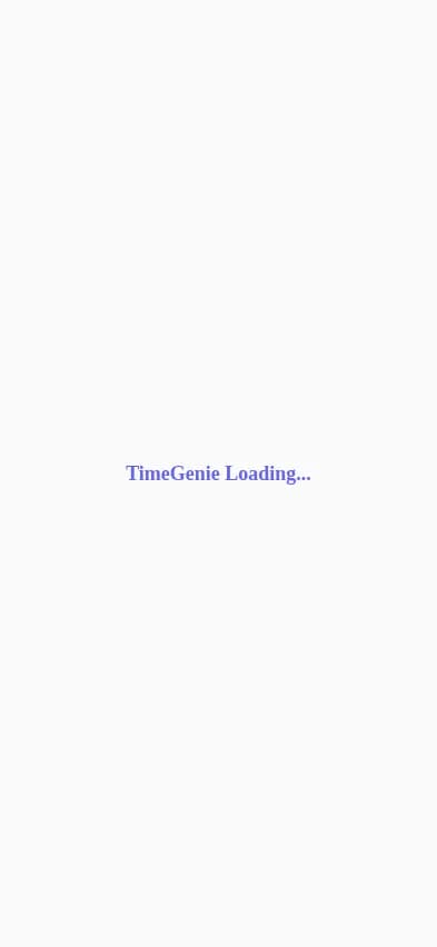 TimeGenie - Automated Timetable Generator for Schools and Colleges