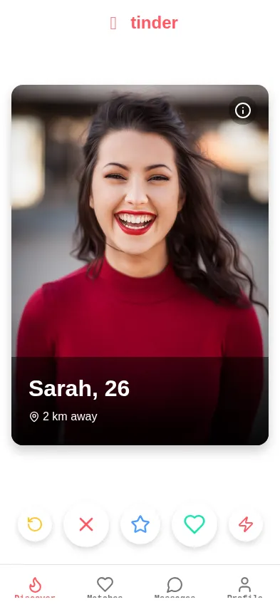 Tinder-Like Dating App for Android